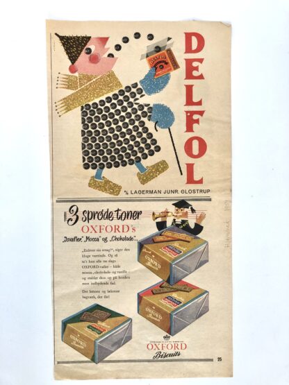 2 små gamle reklamer 1954. – Retro Lopperne